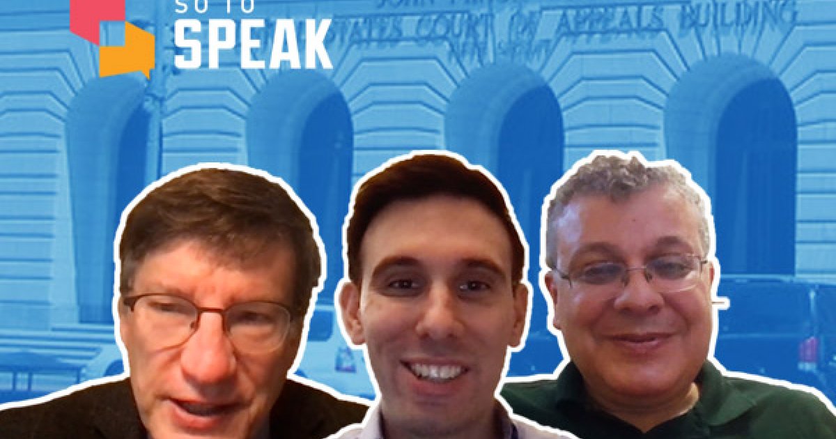 ‘So to Speak’ podcast: What does the First Amendment protect on social ...